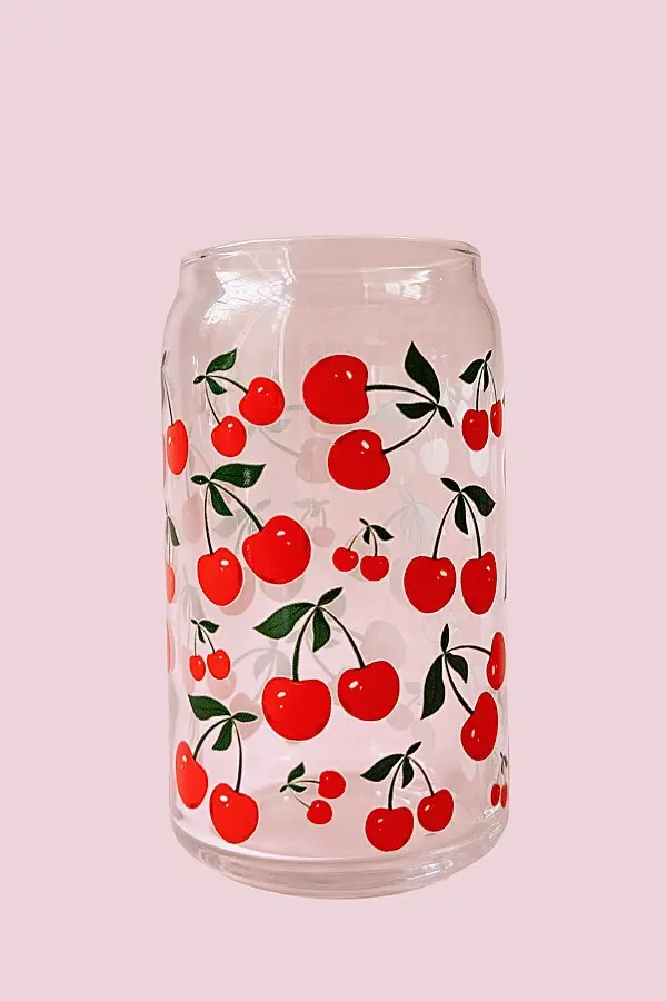 GOLDEN HOUR DESIGNS Cherry Pie Glass Cup