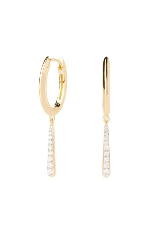 PDPAOLA Olga Mini Hoop Earrings
