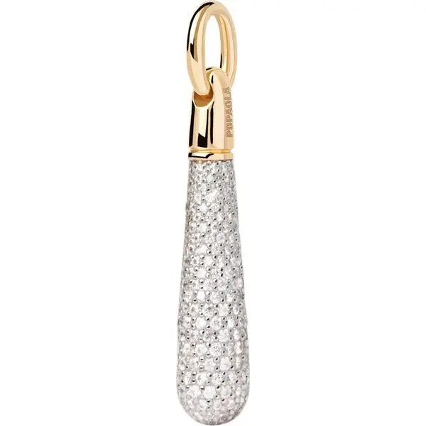 PDPAOLA Pavé Drop Pendant - Gold