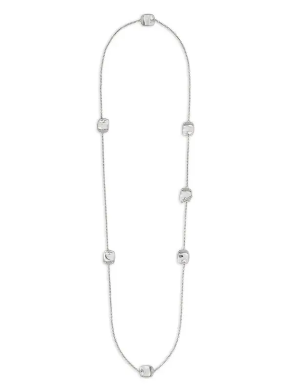FERRAGAMO Vara Long Necklace - Silver