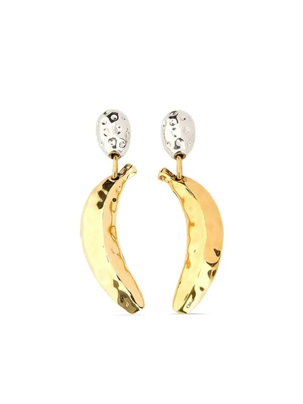 Chloé Banana Dangle Earrings