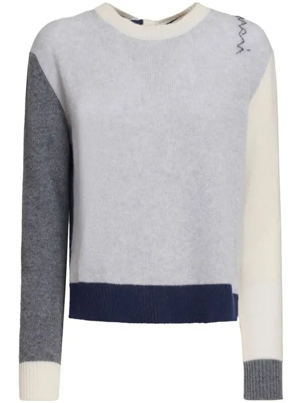 Marni Colourblock Cashmere Sweater