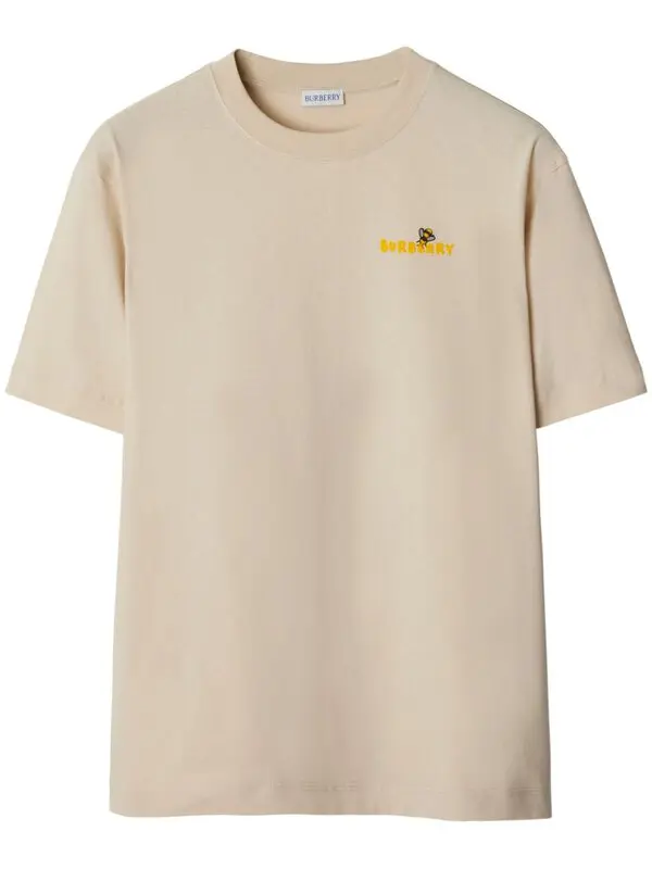 Burberry Bee-print T-shirt - Neutrals