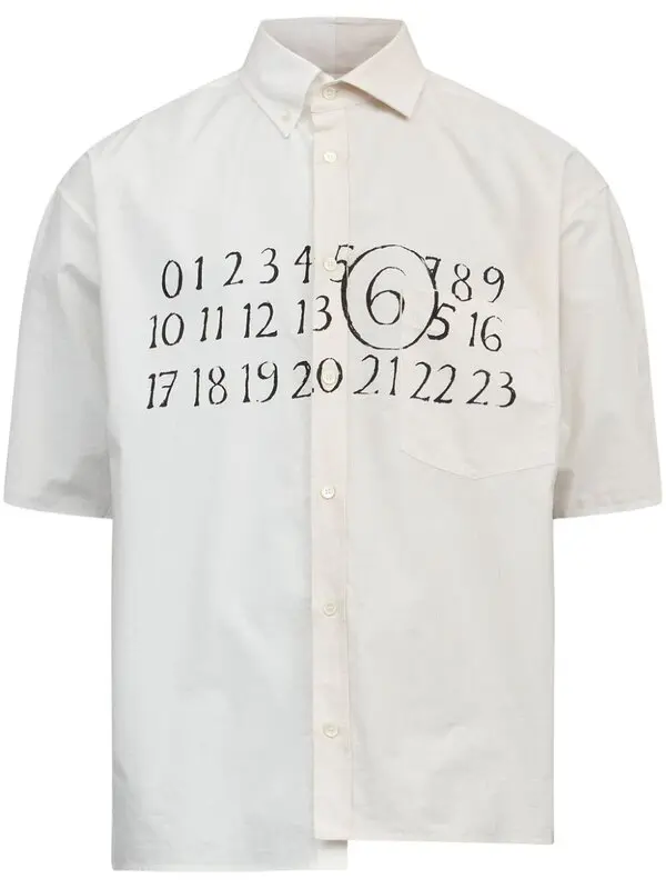 MAISON MARGIELA Asymmetric Cotton Shirt