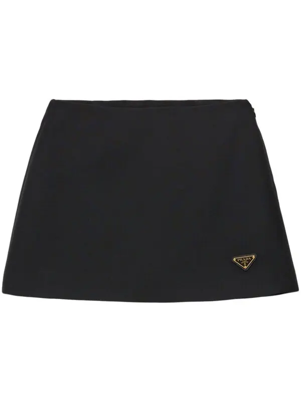 Prada Tricotine Miniskirt
