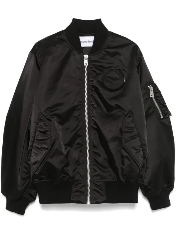ÉTUDES STUDIO Logo-patch Bomber Jacket