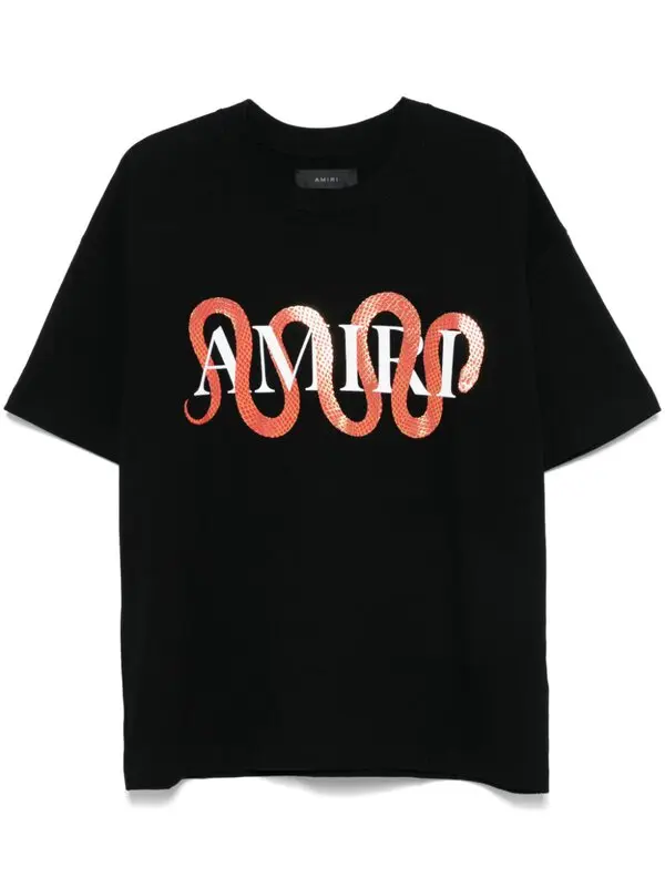 Amiri Snake T-shirt - Black