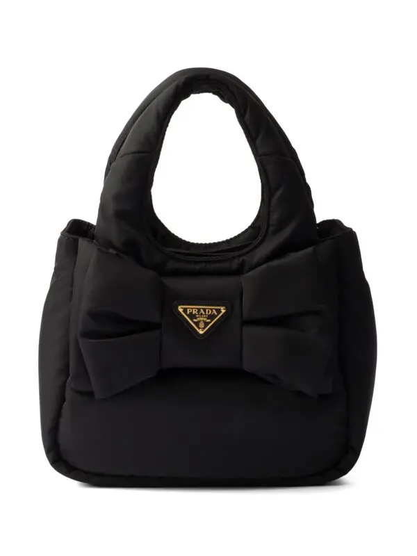 Prada Padded Re-nylon Mini Bag - Black
