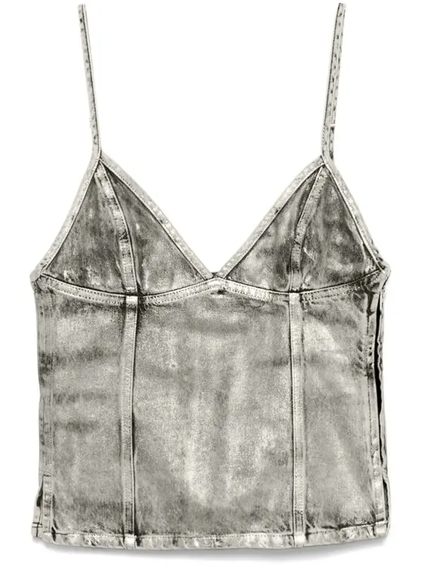 Diesel De-fulsy-s Tank Top - Grey