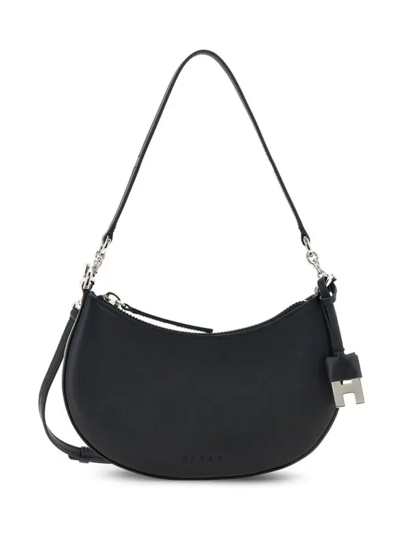 Hogan Tracollina Shoulder Bag - Black