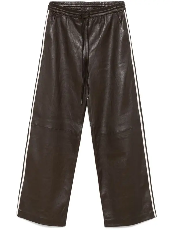 Sprwmn Sprwn Leather Trousers - Brown