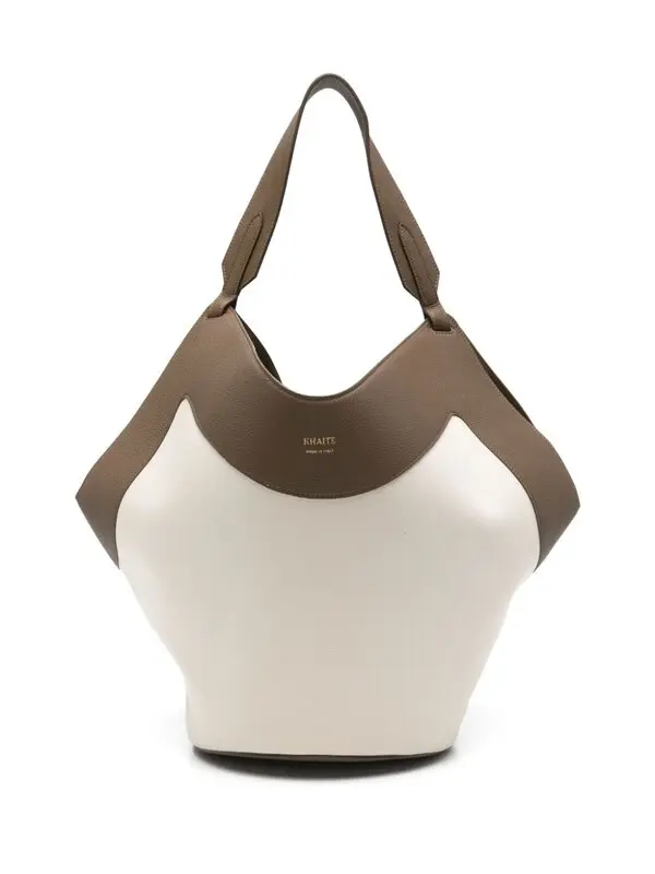 Khaite Medium Lotus Tote Bag - Neutrals