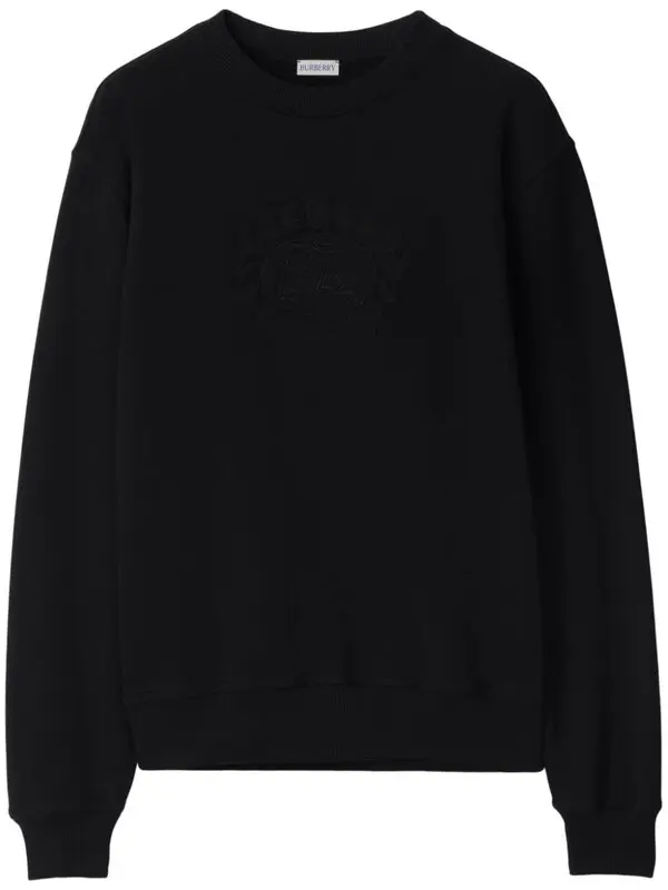 Burberry Equestrian Knight Cotton Sweatshirt