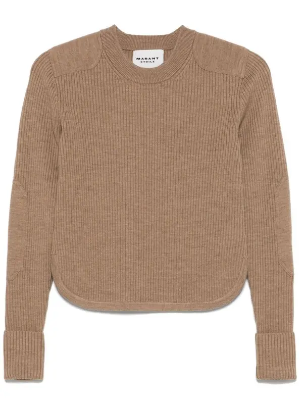 MARANT ETOILE Gabyne Sweater - Brown