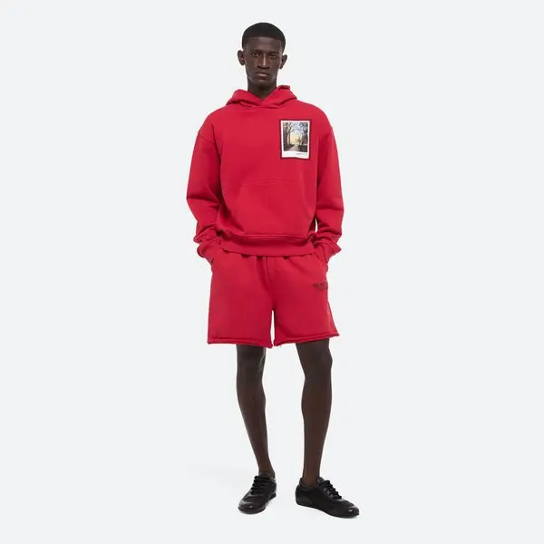 Helmut Lang Postcard River Hoodie - Bordeaux