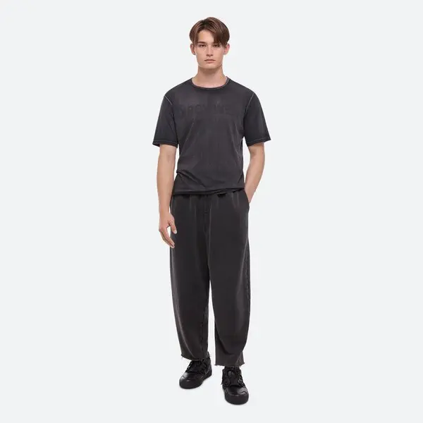 Helmut Lang Garment-dyed New York Tee - Black