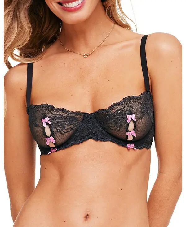 ADORE ME Margeaux Unlined Balconette Bra - Black