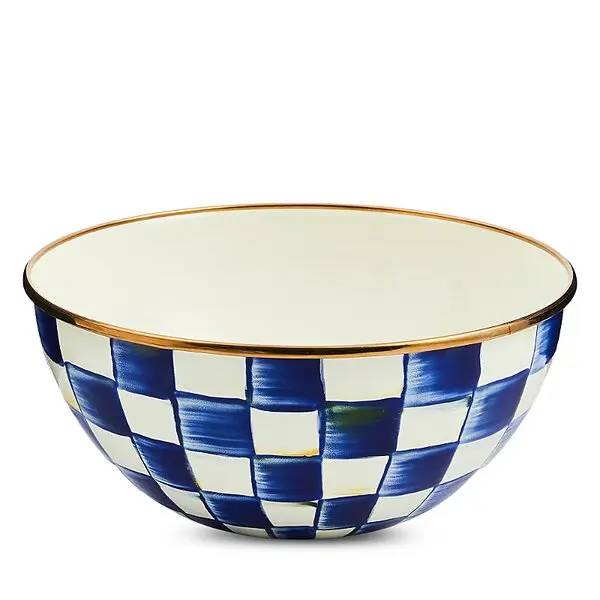 MACKENZIE-CHILDS Royal Check Small Everyday Bowl - No Color