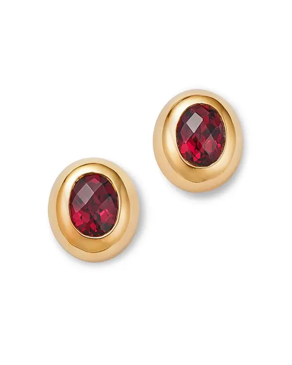 Bloomingdale'S Rhodolite Stud Earrings