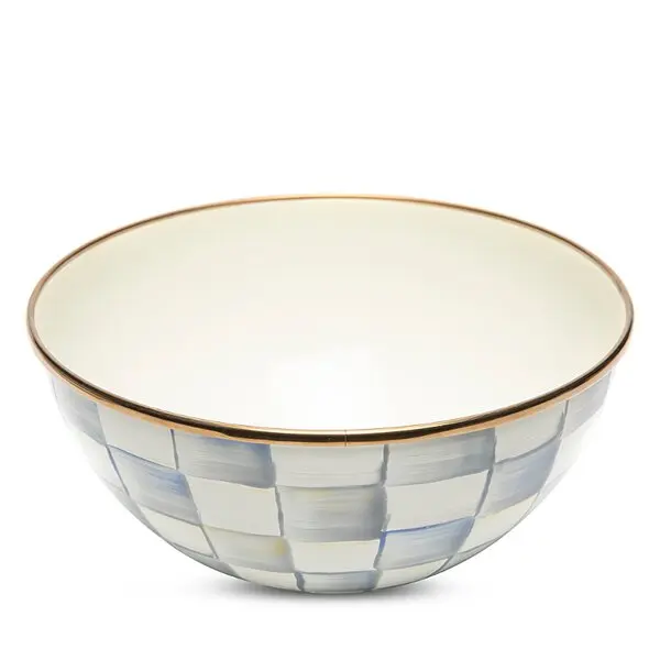 MACKENZIE-CHILDS Sterling Check Small Everyday Bowl - No Color