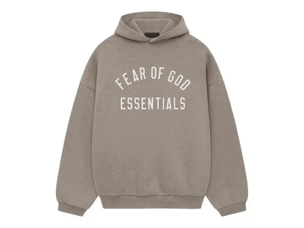 Fear Of God Essentials Fleece Hoodie - Heather Gray