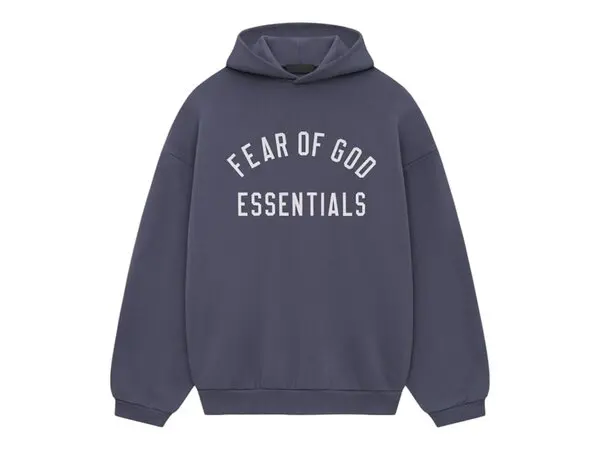 Fear Of God Essentials Fleece Hoodie - Marine
