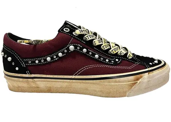 VANS Otw Old Skool Reissue 36 Satoshi Nakamoto Pearlized Sneakers - Port Royale/black