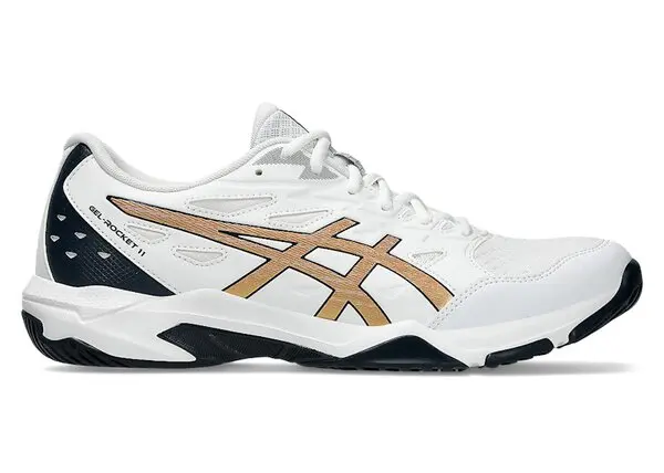 Asics Gel-rocket Sneakers - White/pure Gold