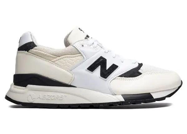 NEW BALANCE 998 Miusain Sneakers - White/black