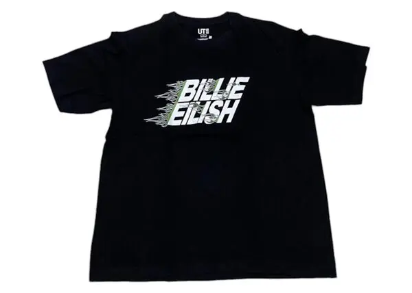BILLIE EILISH X Takashi Murakami X Uniqlo Flame Tee Shirt