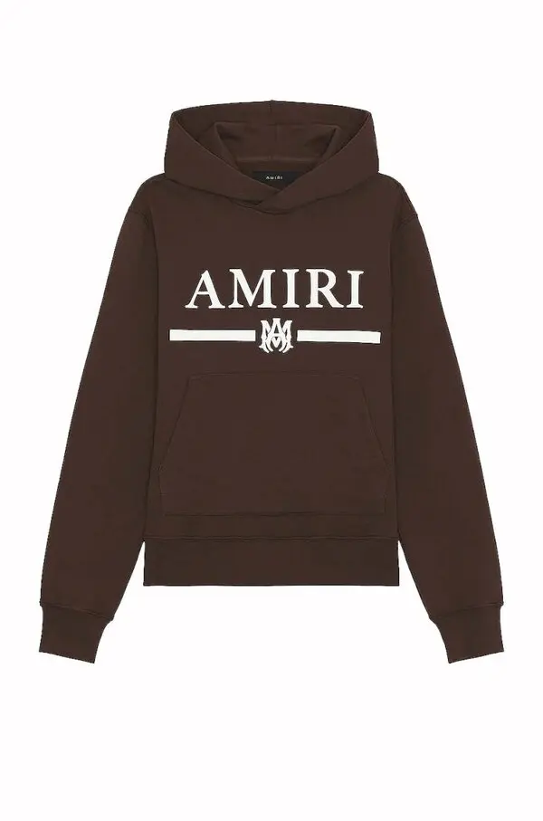 Amiri Ma Bar Hoodie - Brown