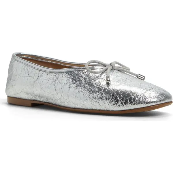 Aldo Joselie Ballerina Flat - Silver