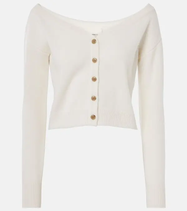 LISA YANG Zaya Cashmere Cardigan - Yellow