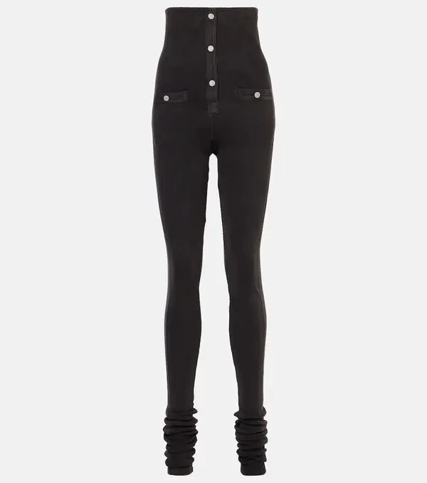 Attico Cotton-blend Leggings