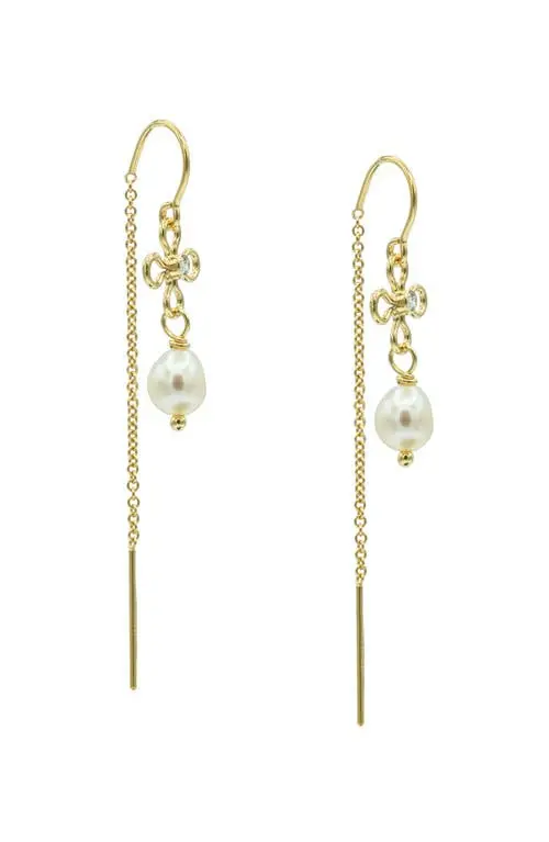 ALBISIA Flower Power Threader Earrings