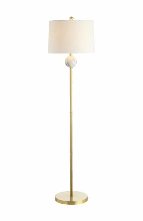 JONATHAN Y Vaughn Modern Metal/resin Led Floor Lamp