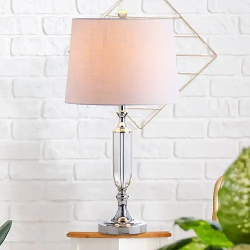 JONATHAN Y Bella Crystal Led Table Lamp