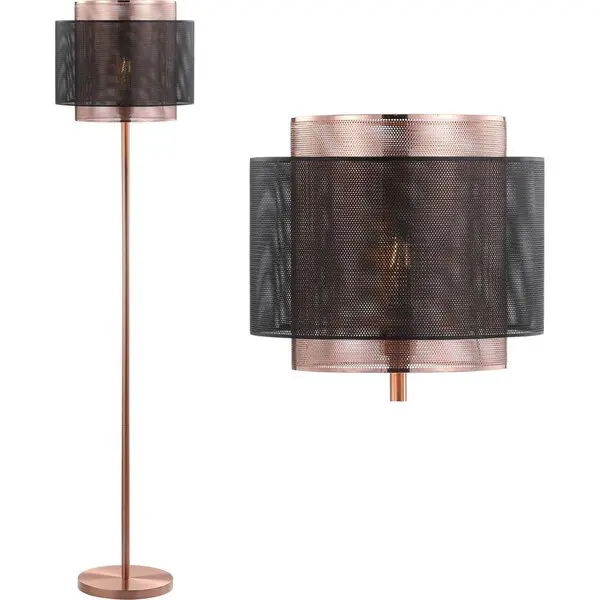 JONATHAN Y Tribeca Metal Led Floor Lamp