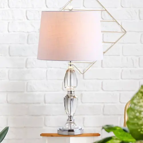 JONATHAN Y Graham Crystal Led Table Lamp
