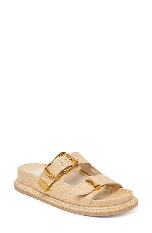 Dolce Vita Sevana Two Strap Sandals - Lt Natural Raffia