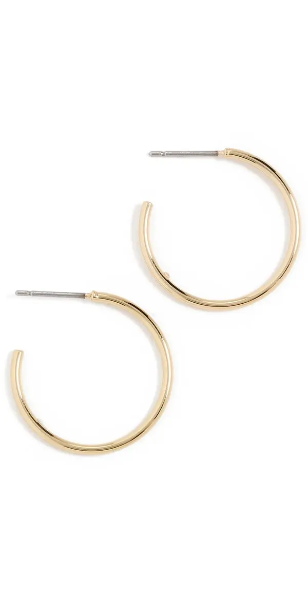 Baublebar Dalilah Hoop Earrings In Gold 30% Off Editorialist