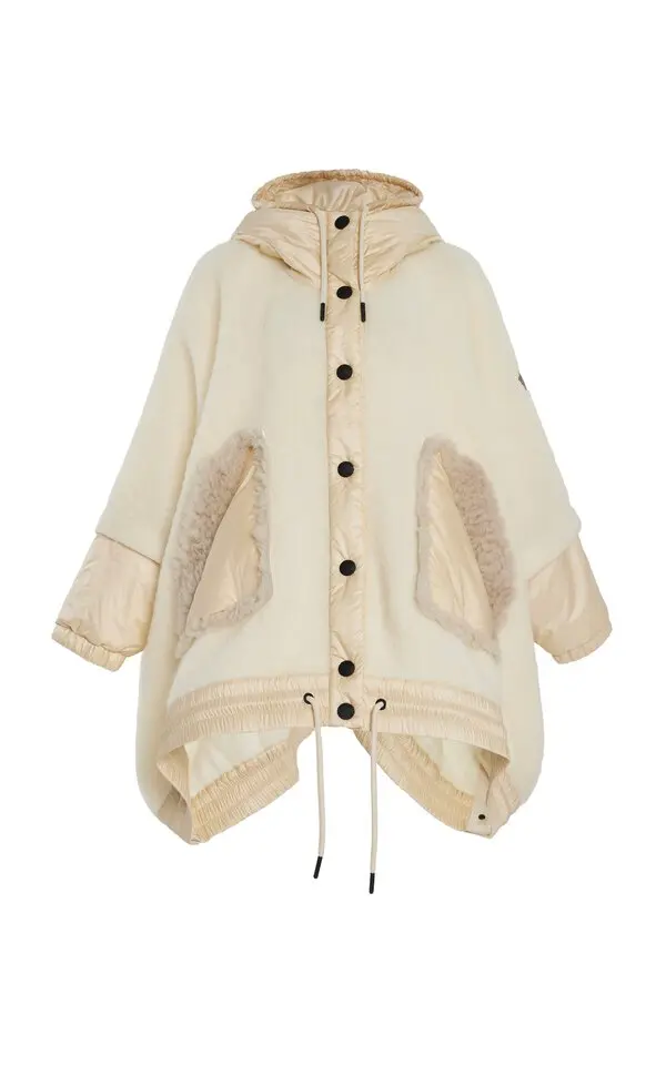 Moncler Wool Cape