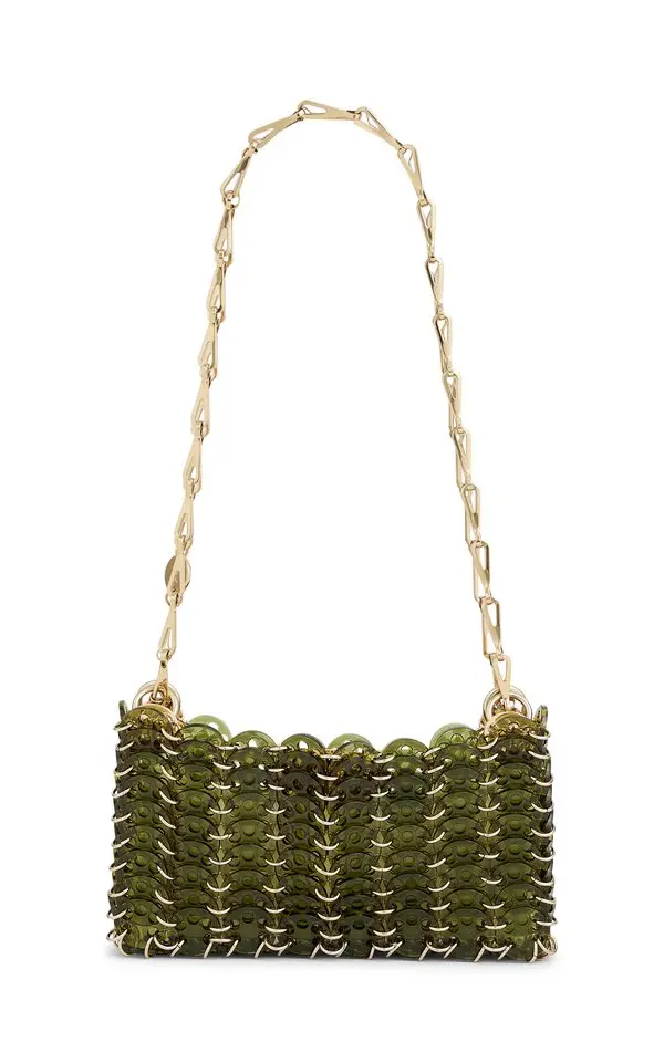 Rabanne Chain Link Acrylic Shoulder Bag