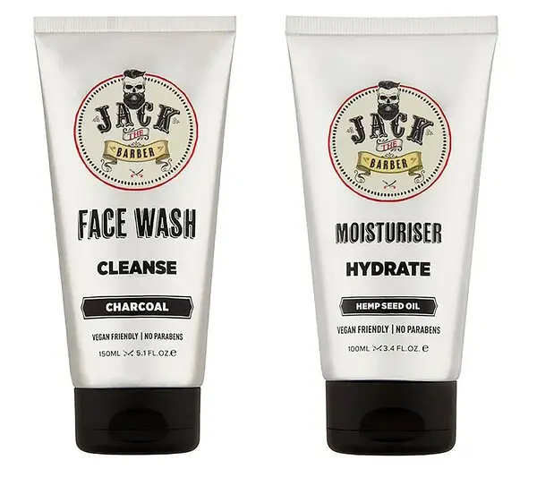 JACK THE BARBER Face Wash And Moisturizer Kit