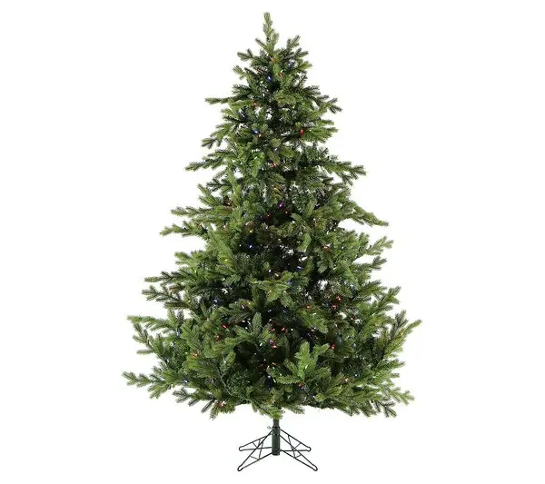 FRASER HILL FARM 6.5-ft. Foxtail Pine Christmas Tree With Dual