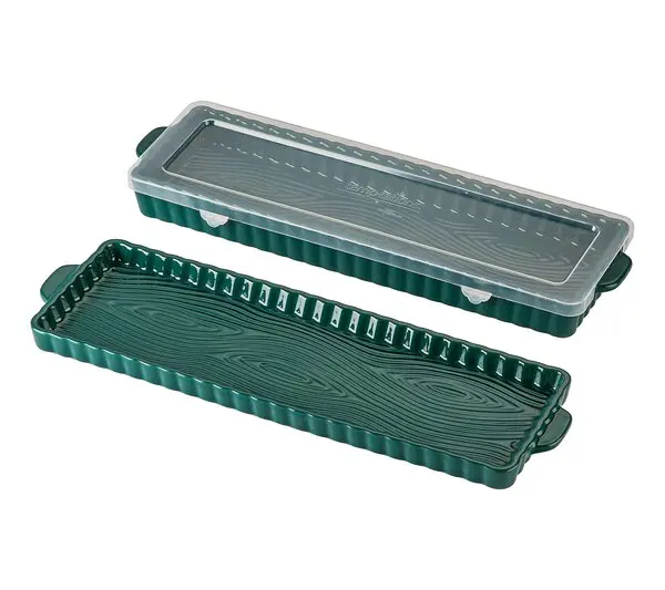 TEMP-TATIONS Woodland Tart Pan With Lid-it