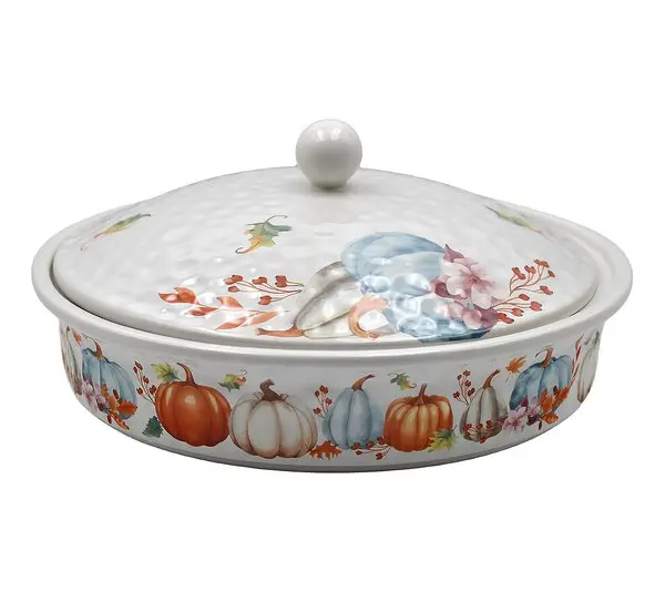 TEMP-TATIONS As Is Thanks & Giving_coveredpie Plate