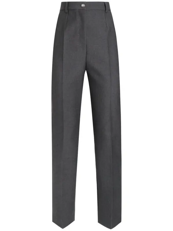 Dolce & Gabbana Straight-leg Trousers - Grey