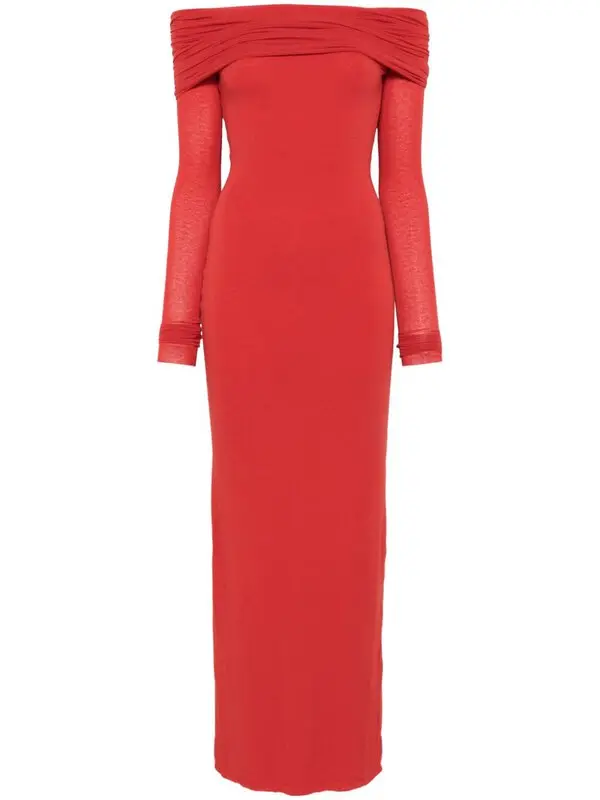 MANURI Amara Maxi Dress - Red