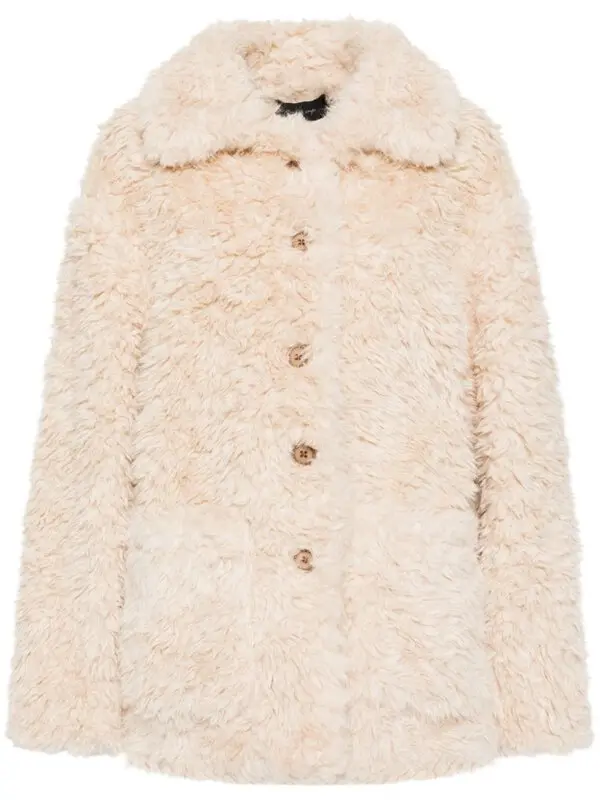 TOUT A COUP Faux Fur Jacket